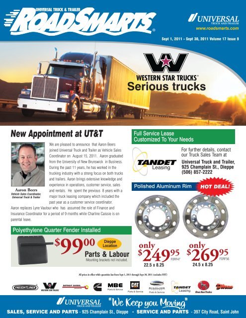 Serious trucks - Universal Truck & Trailer