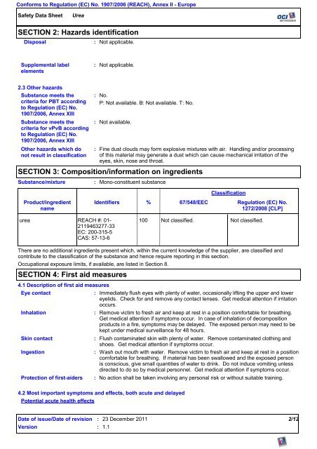 Conforms to Regulation (E