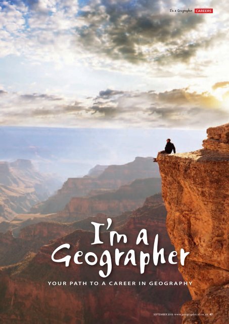 I'm a Geographer - Royal Geographical Society