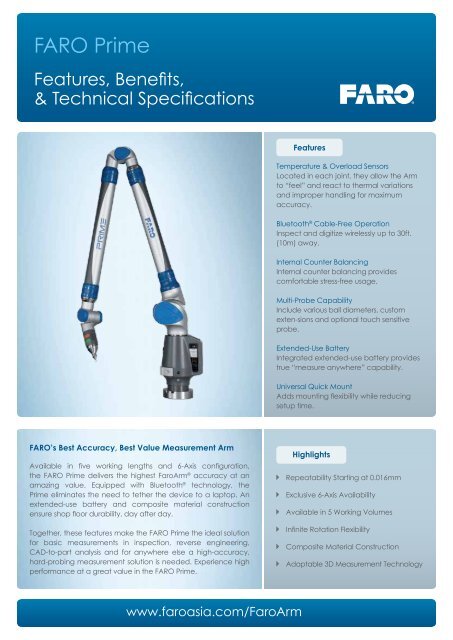 FaroArm: Prime - FARO Asia