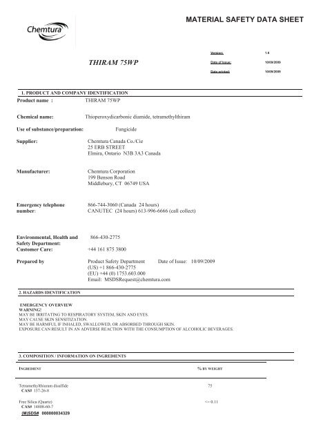 MSDS Nufarm, 60% OFF | www.pinnaxis.com