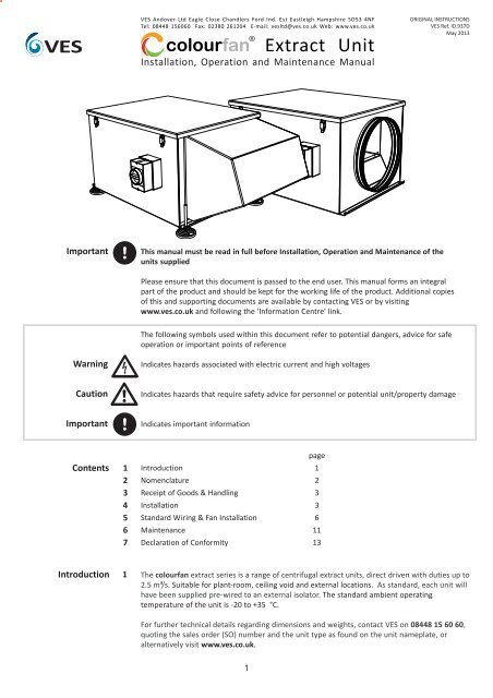 ID 937 colourfan extract O&M.pmd - VES