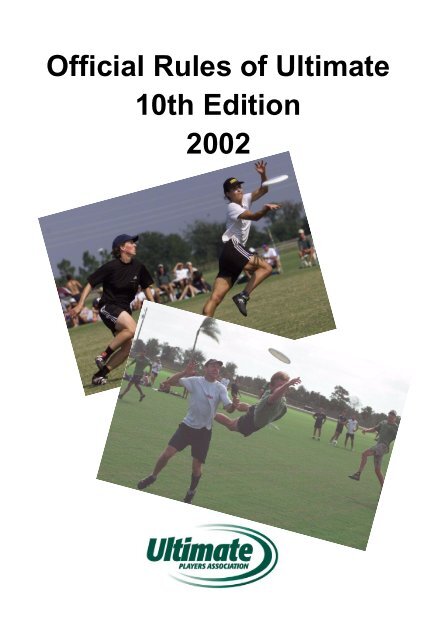 Ultimate Frisbee Rules