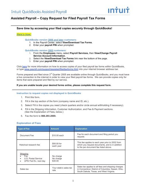 Intuit Quickbooks Payroll