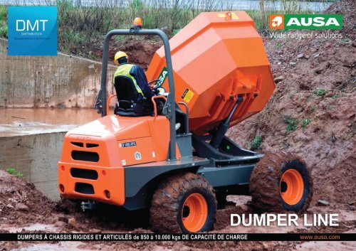 ausa dumpers gravillonneur