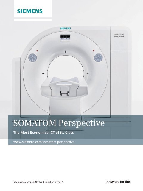SOMATOM Perspective Flyer 1.38MB - Siemens Healthcare