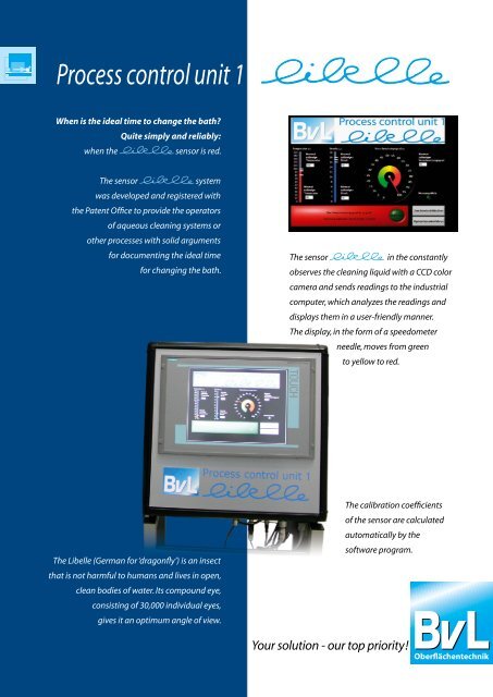 Process control unit 1 - BvL Group