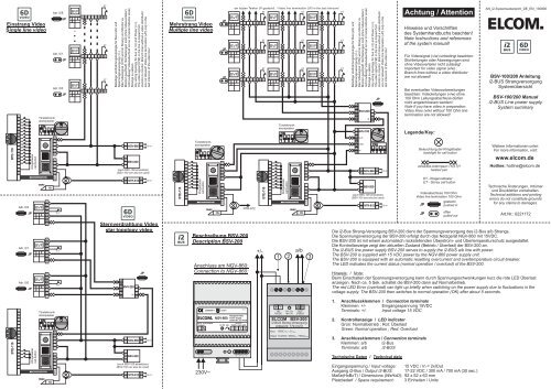 Montageanleitung - Elcom