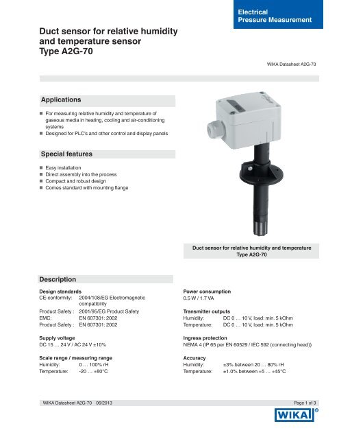 wika temperature rtd wiring diagram - Wiring Diagram