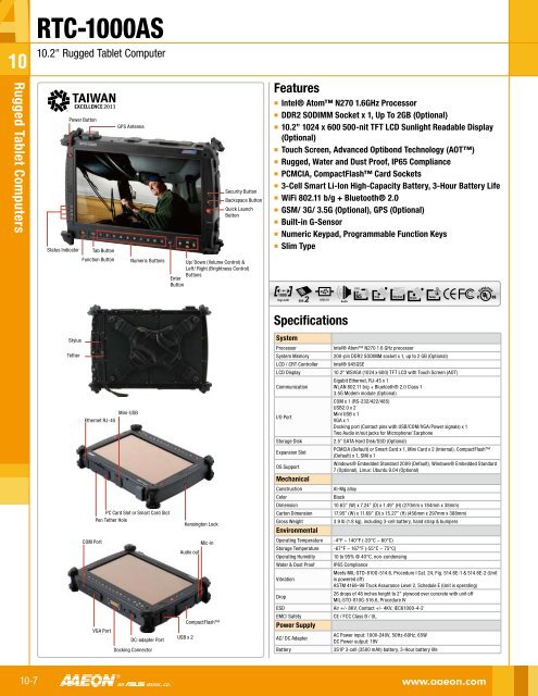 RTC-1000AS - Sensor ECS