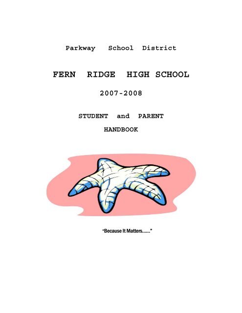 FERN RIDGE HIGH SCHOOL - Parkway