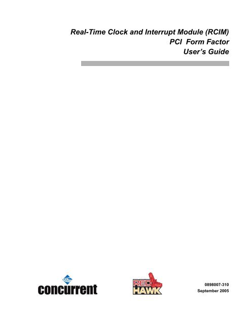 RCIM - Concurrent Computer Corporation