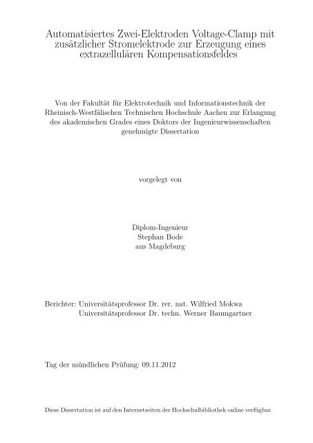 Dokument 1.pdf - RWTH Aachen University