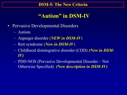 DSM-5:
