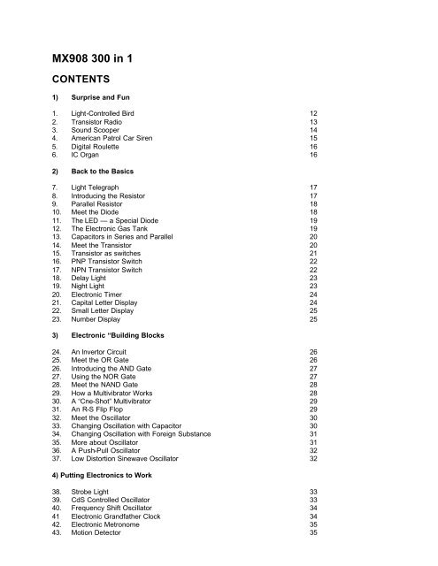 Here is the project list - Super Science Fair Projects