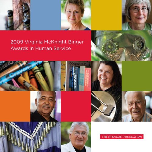 2009 Awardees, 869KB - McKnight Foundation