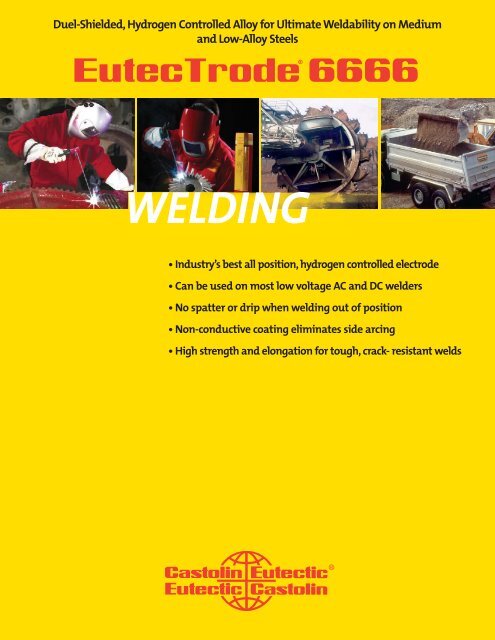 EutecTrode 6666.indd - Castolin Eutectic
