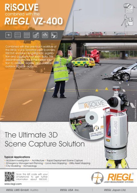 RiSOLVE RIEGL VZ-400 - RIEGL Laser Measurement Systems