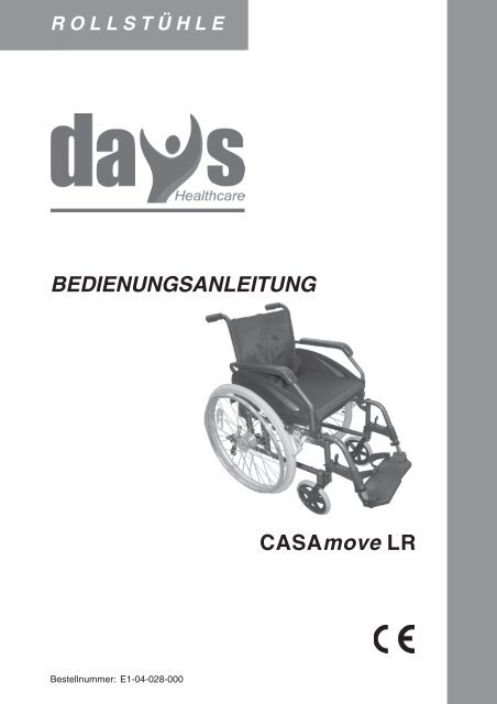 BEDIENUNGSANLEITUNG CASAmove LR ... - RoTec Leipzig