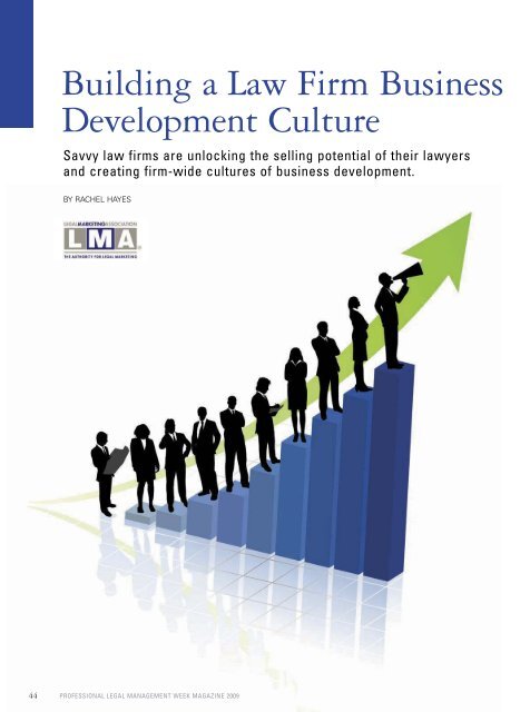 Building a Law Firm Business Development Culture - International ...