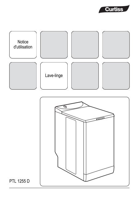 Notice d'utilisation Lave-linge PTL 1255 D - Electro Depot