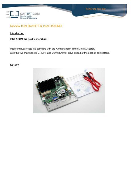 Review Intel D410PT & Intel D510MO - CarTFT.com