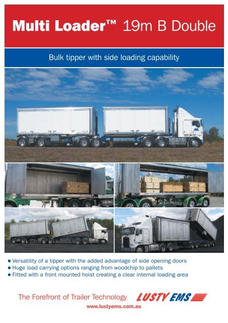 Multi Loaderâ ¢ 19m B Double - Lusty EMS