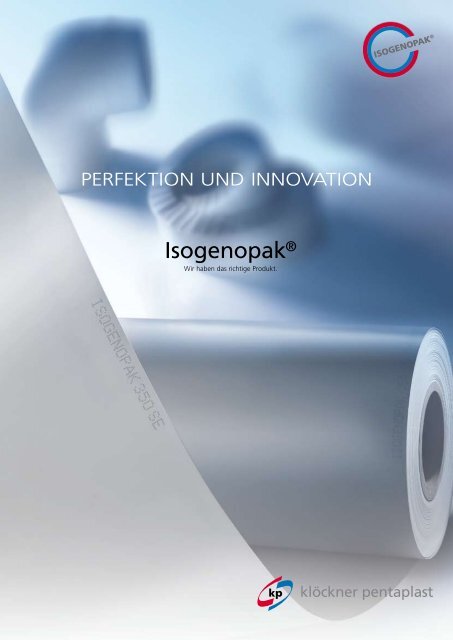 IsogenopakÂ® 350 SE - KlÃ¶ckner Pentaplast