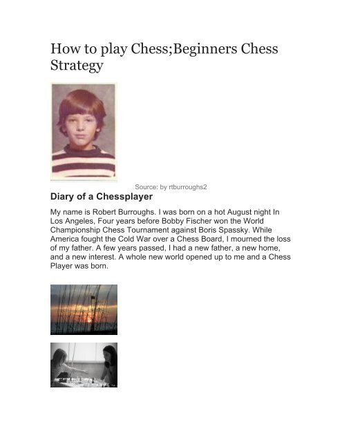 How to play Chess;Beginners Chess Strategy