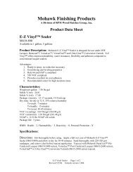 Color Chart - Mohawk Finishing Products