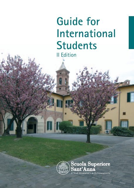 Guide for International Students - Scuola Superiore Sant'Anna