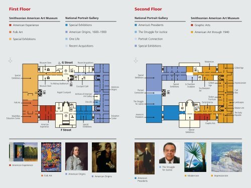 Museum Floorplans - Smithsonian American Art Museum