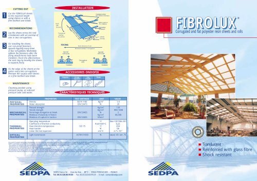 fibrolux - Sedpa