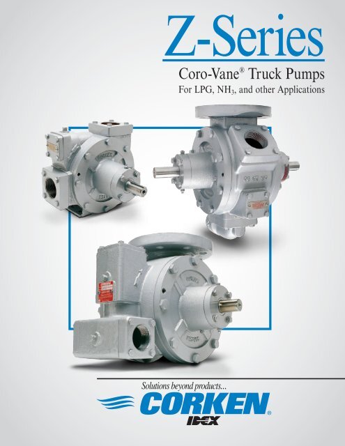 Z-Series truck pumps - Corken