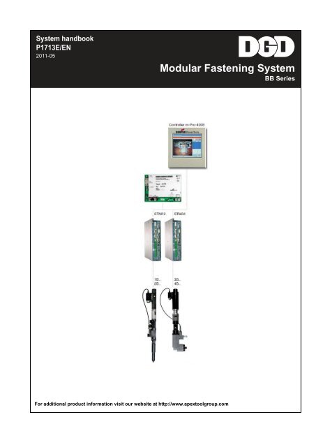 Modular Fastening System - Apex Tool Group