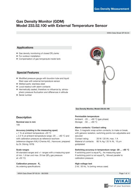 wika temperature wiring diagram - Wiring Diagram