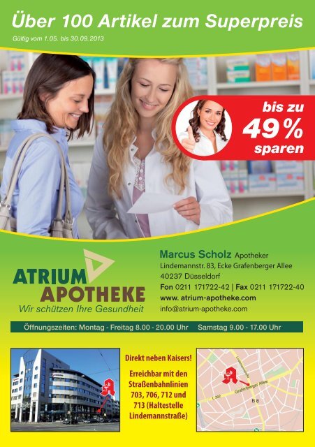 Atrium Apotheke Dusseldorf Angebote 1