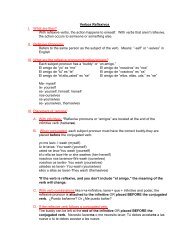 Les Verbes Pronominaux – Reflexive Verbs Se raser – to shave Se ...