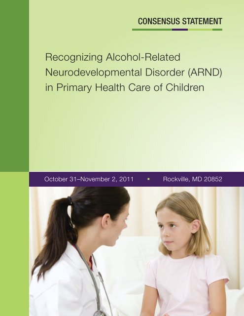 Recognizing Alcohol-Related Neurodevelopmental Disorder (ARND ...