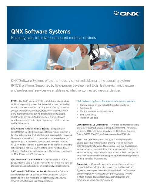 QNX Software Systems