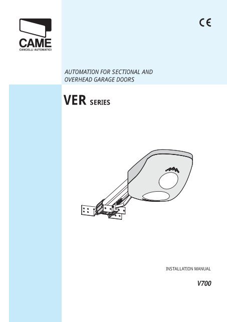 V600 & V700 - Came UK