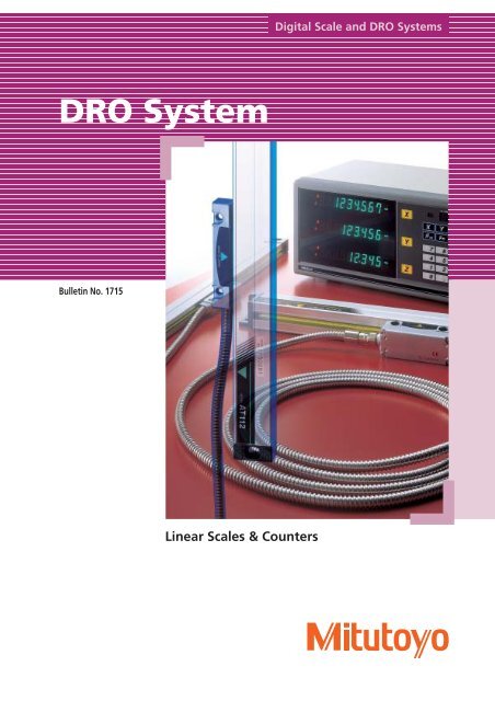 DRO System - Mitutoyo America Corporation