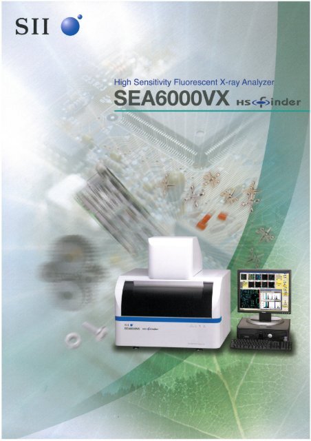 SEA 6000 VX Brochure - Seiko Instruments GmbH