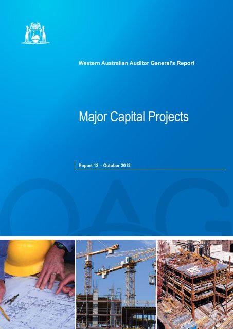 Major Capital Projects - Parliament of Western Australia - The ...