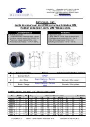 2831A Junta de expansión de EPDM extremos Bridados ... - Provindus