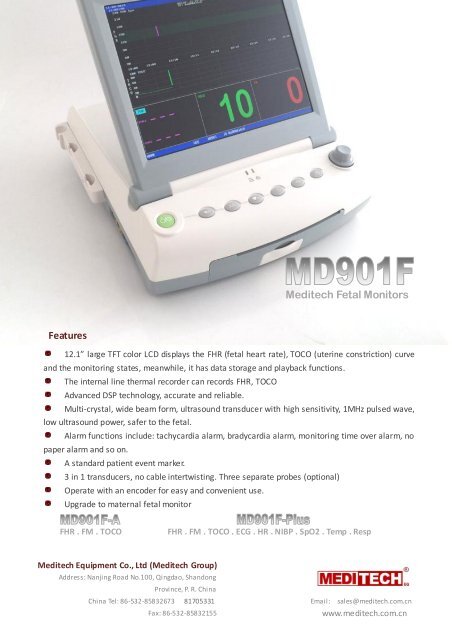 Meditech Fetal Monitors ,Baby Monitor
