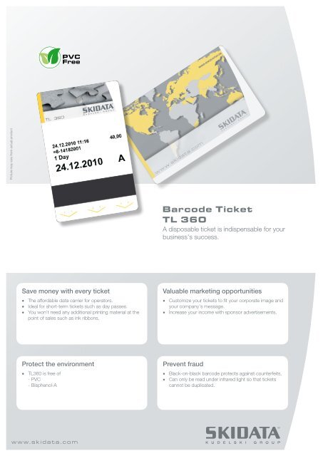 Barcode Ticket TL 360