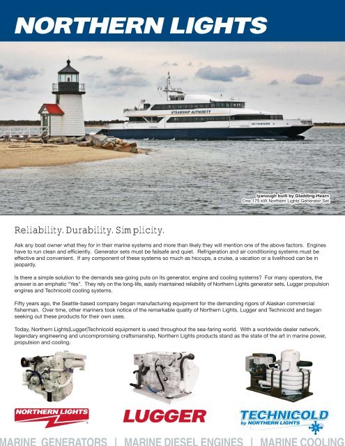 marine diesel engines - Northern Lights