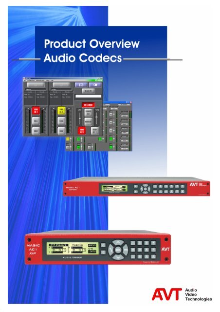 Product Overview Audio Codecs