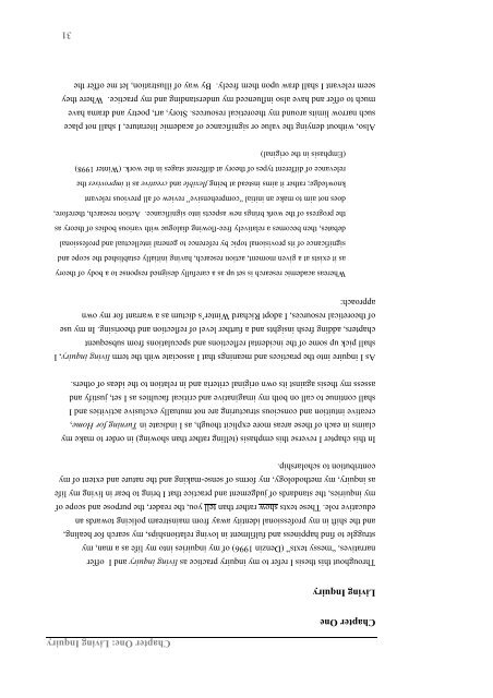 Chapter One - Action Research @ actionresearch.net